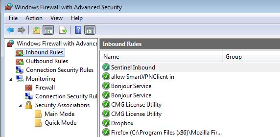 Firewall Rules – Support Portal