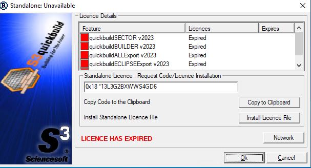 Standalone Licence Installation – Support Portal